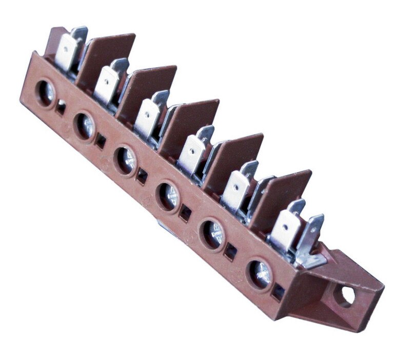 MH100262 Mains Terminal Block 6-pole max. 40A max 230V/450V connection ...