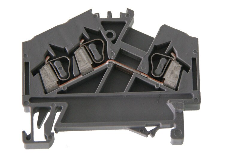 MH105164 Cage Clamp Terminal for 35mm Din Rail (Suits 28–12 AWG)