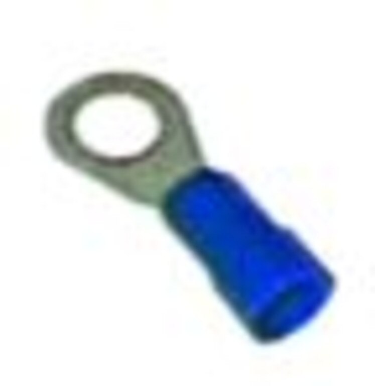 Q332269 Crimp cable lugs M5 1.0 to 2.5mm blue