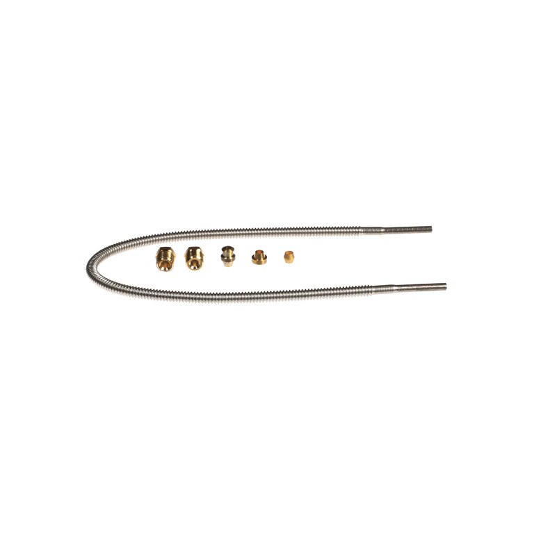 Q402225 Pilot Pipe 4mm x 400mm c/w Nuts & Olives